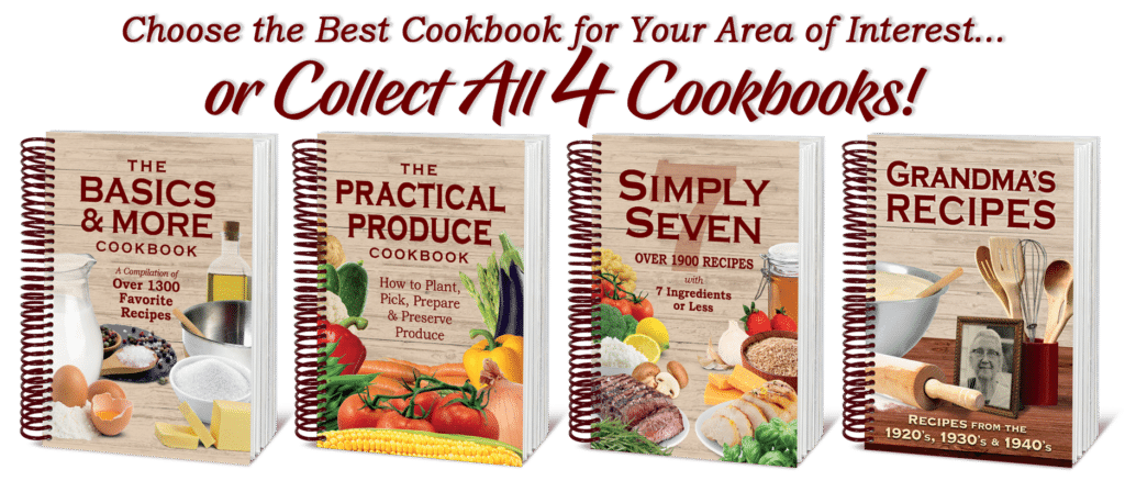 Cookbooks - Little Mountain Printing